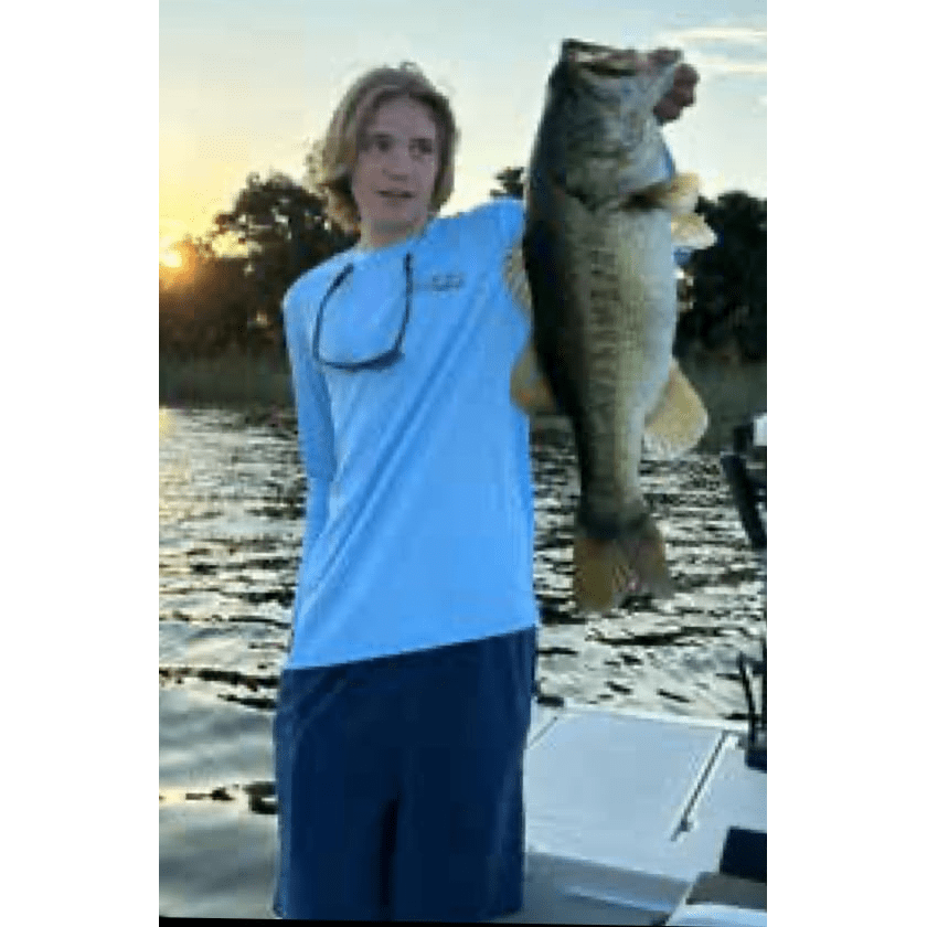 Andrew Jordan with a 6 lb. plus largemouth he recently caught in lake ...