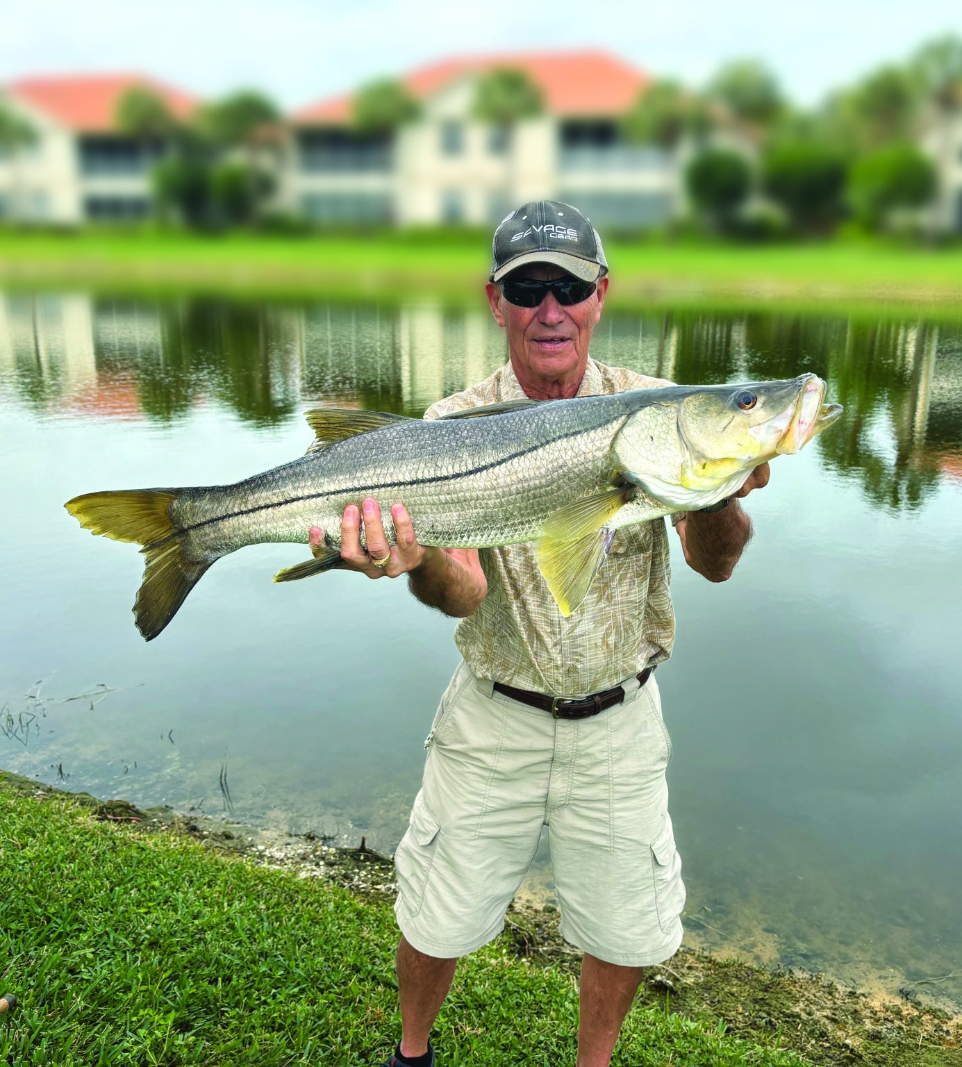 Mark Mongeon w/ a 36.5” beauty caught in an Estero freshwater pond. - Coastal Angler & The ...