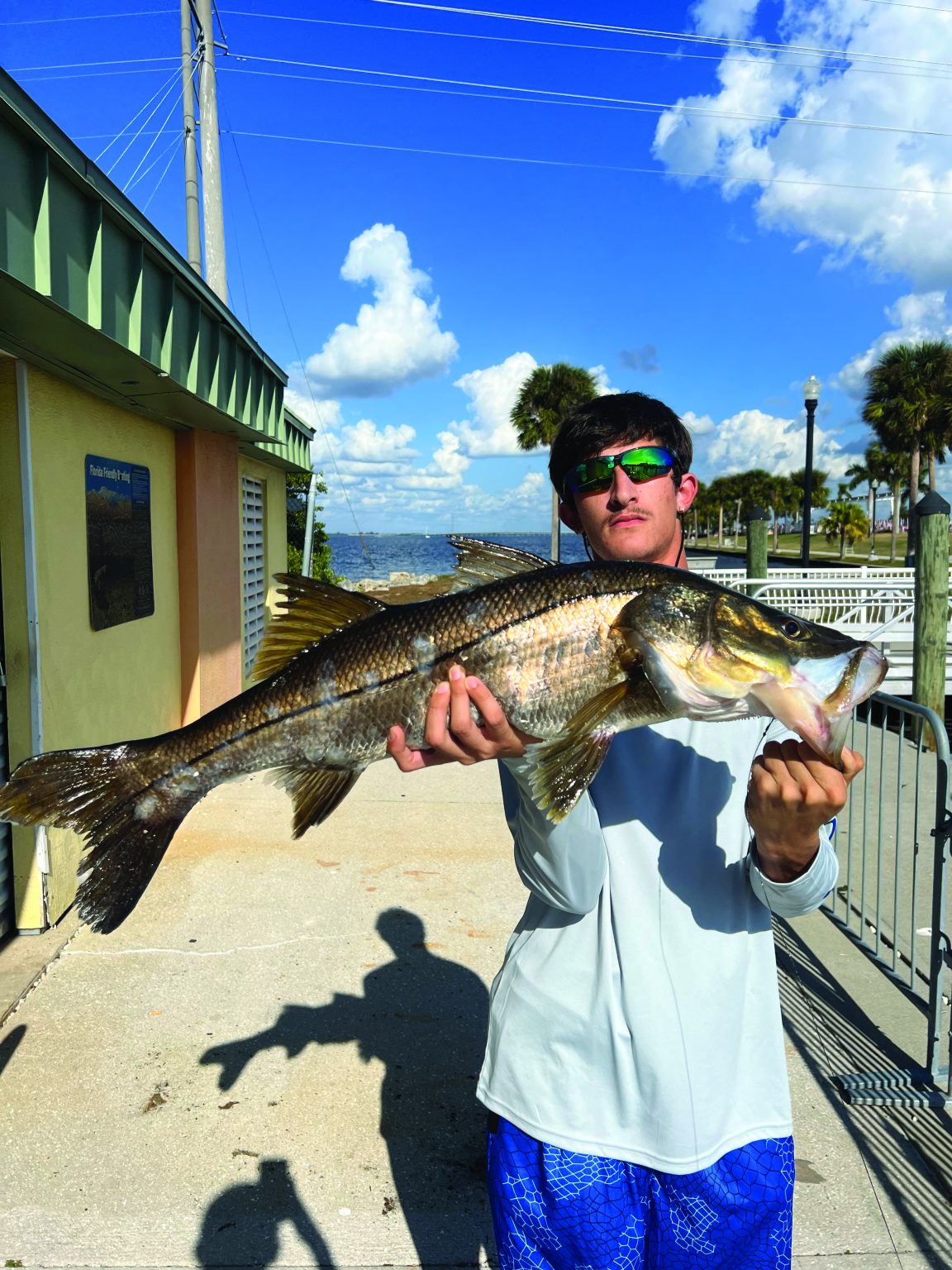 Tommy Gardner had fun reeling in a nice 35” snook!!! - Coastal Angler ...