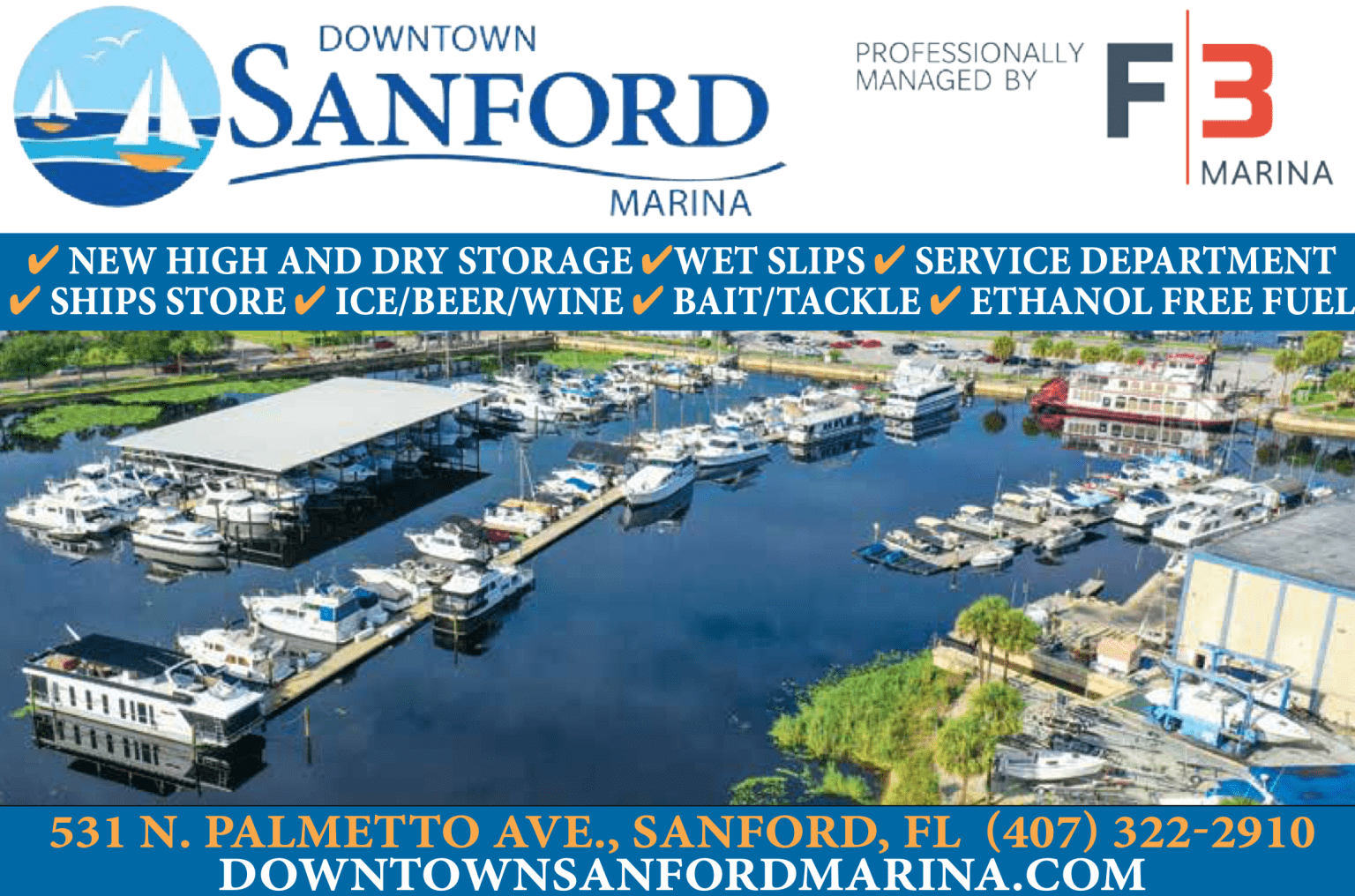 New Upgrades at Downtown Sanford Marina - Coastal Angler & The Angler ...