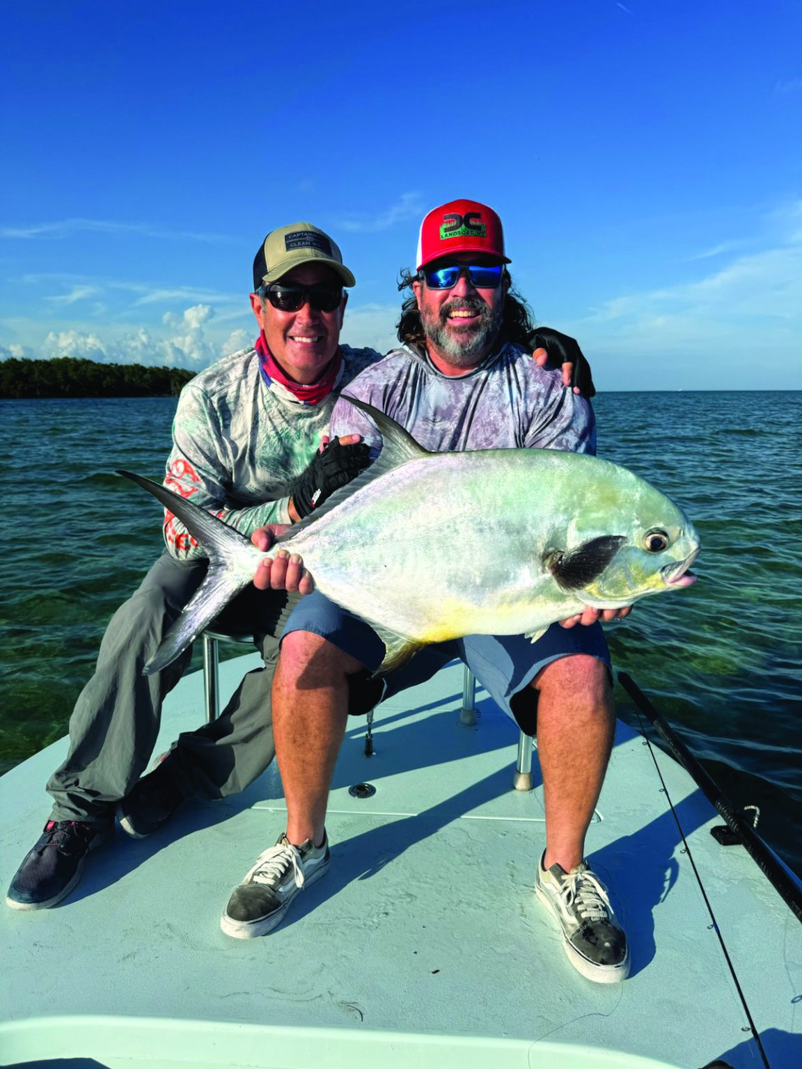 Frank and Alex with his first permit. - Coastal Angler & The Angler ...
