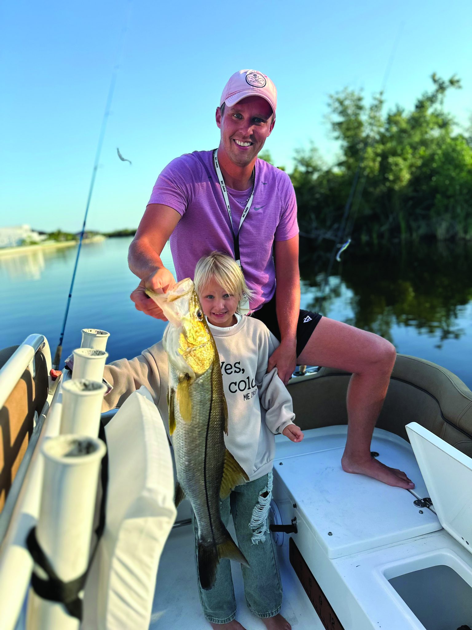 Evan Ellis and his youngster caught this 29” snook in Cape Coral ...