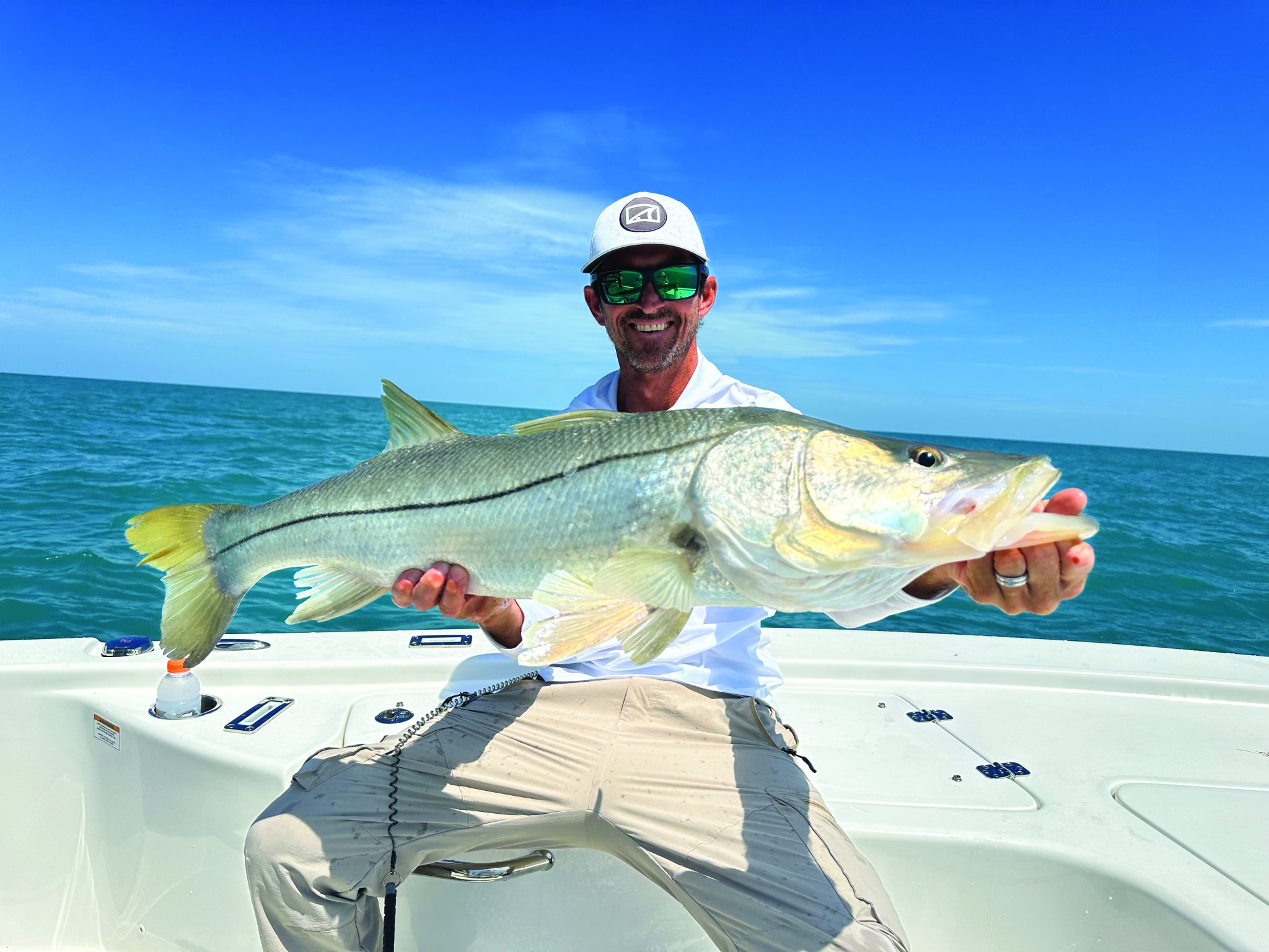 Matt Shields showing off a 38” snook out of Everglades City. - Coastal ...