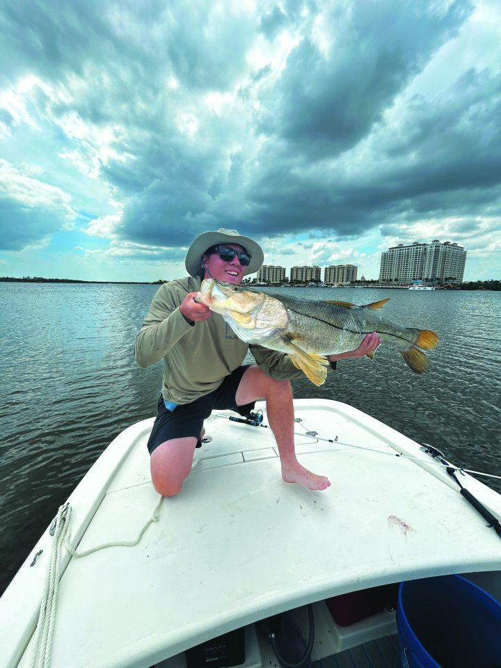 RJ caught this 40” snook in the mangroves. - Coastal Angler & The ...