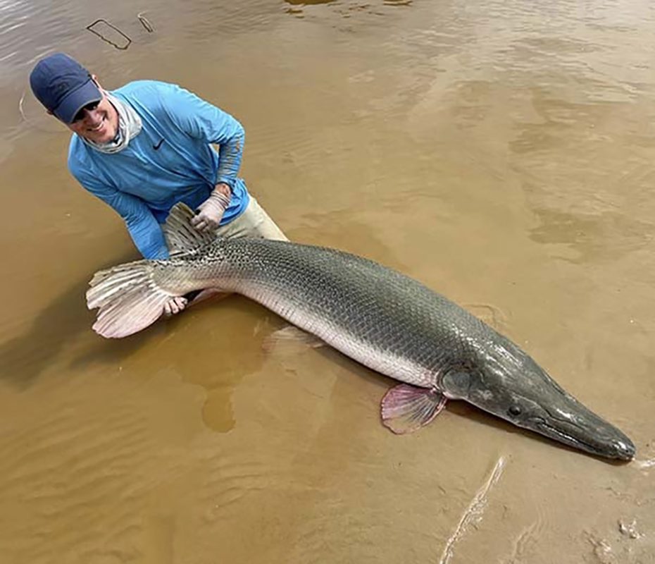 Art Weston Sets New World Record for Alligator Gar - Coastal Angler ...