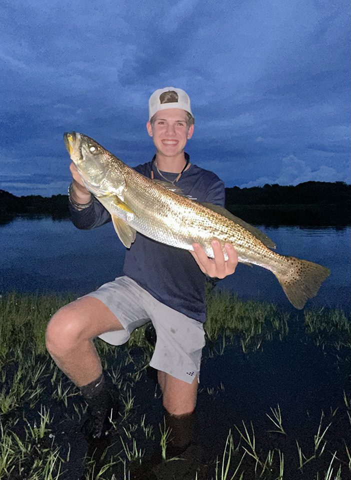 32″ spotted Sea Trout - Coastal Angler & The Angler Magazine