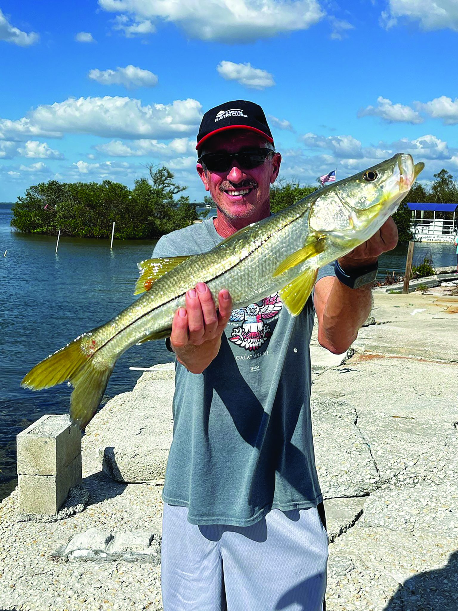 Scott Redkey caught this nice snook in Englewood. - Coastal Angler ...