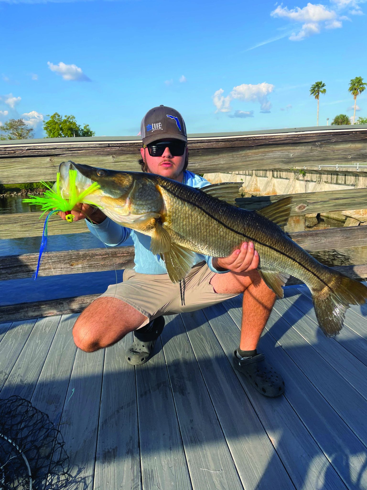 Aiden Farah with a beautiful snook at Franklin Locks. - Coastal Angler ...