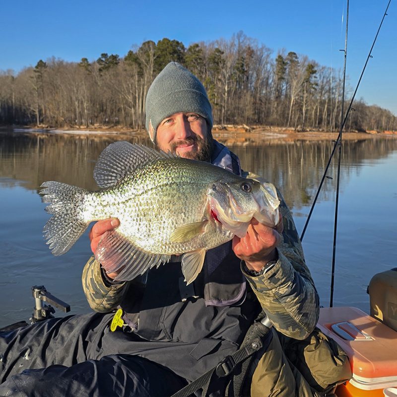 Derek Merricks Ties World Record with 16.54 Inch Black Crappie ...