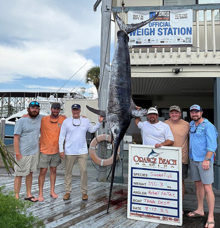 Unexpected Giant: Alabama Anglers Reel in Record Swordfish - Coastal ...