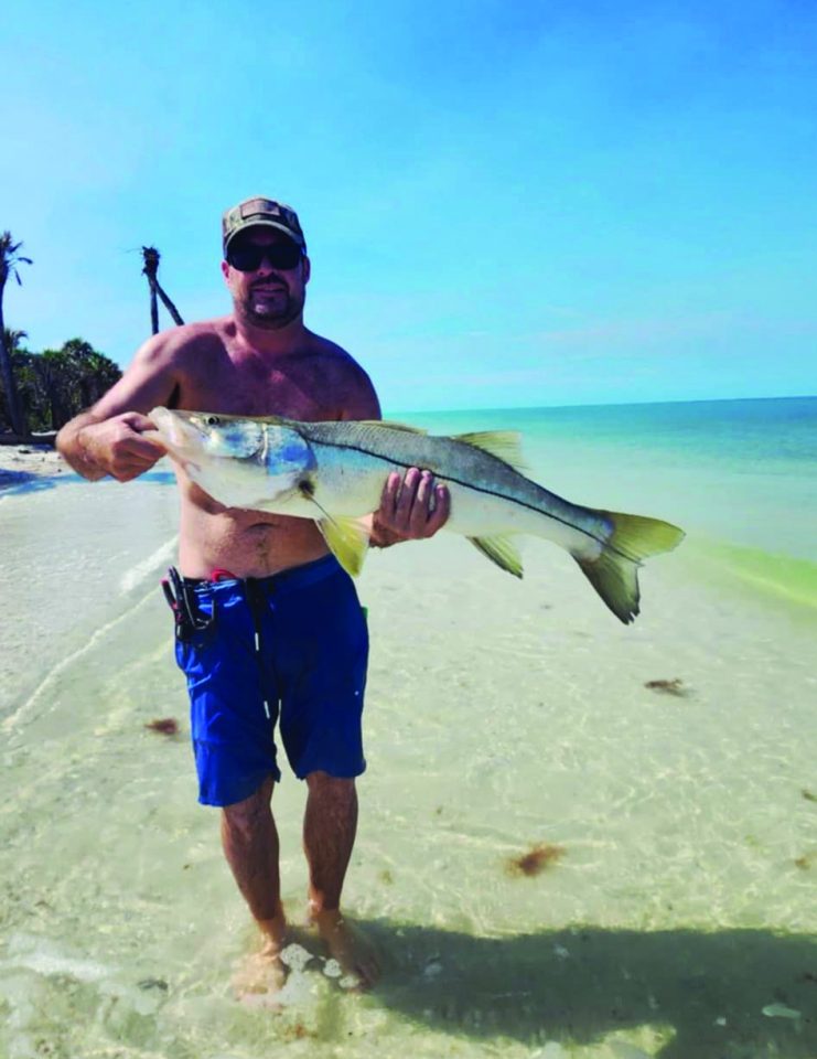 Chris George caught this snook fishing off Keewaydin Island. - Coastal ...