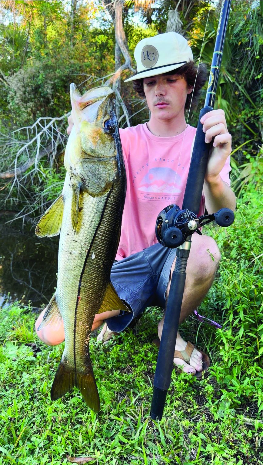 Collin Malloy and a beautiful snook! - Coastal Angler & The Angler Magazine