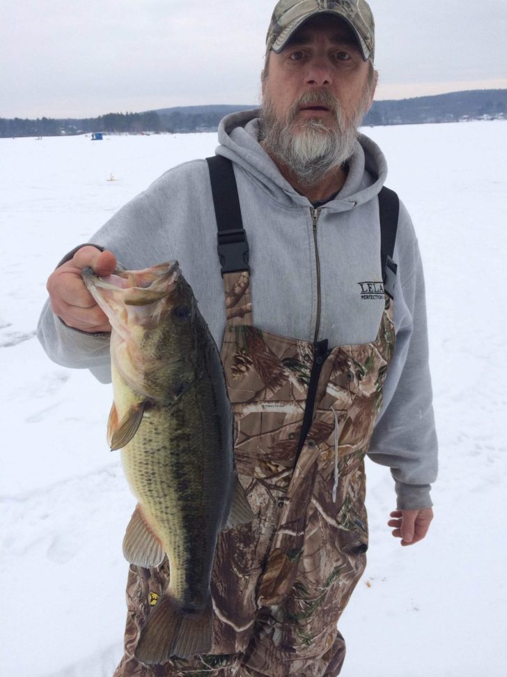 Bassing Through The Ice - Coastal Angler & The Angler Magazine